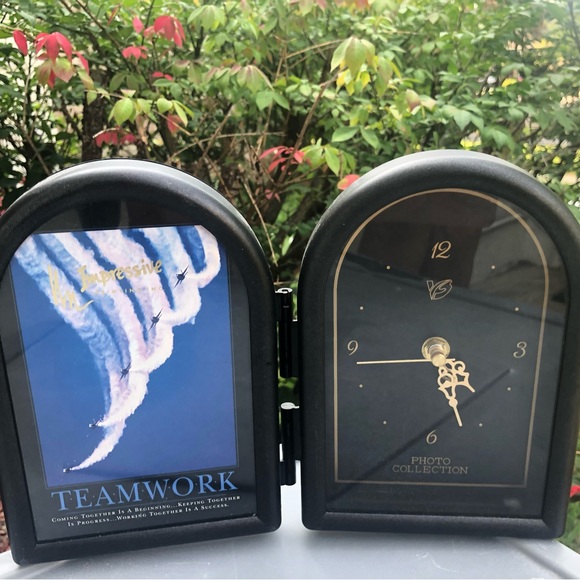 Wall Decor | Teamwork Theme Clock Uses Battery | Poshmark